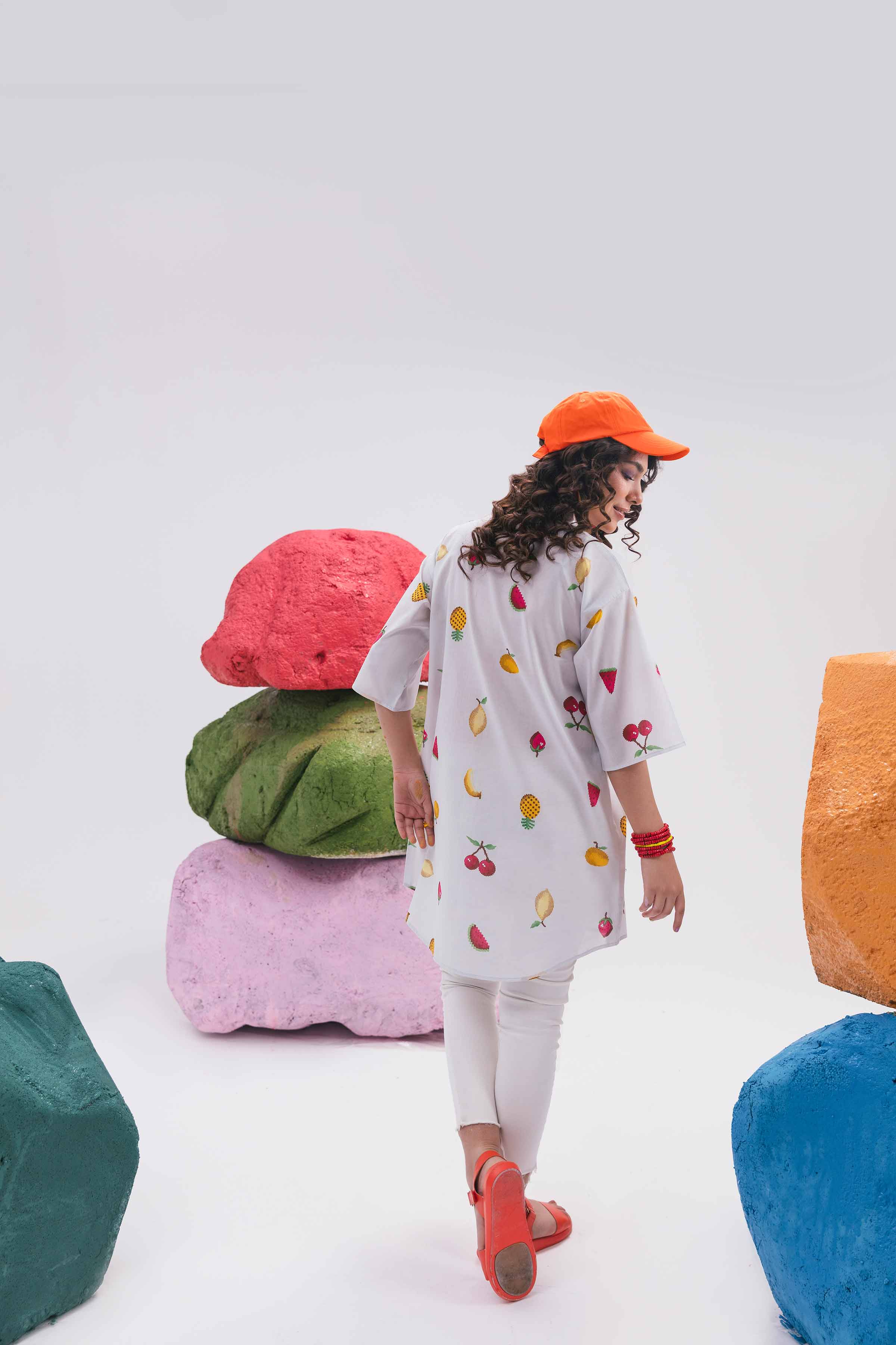 Pret Printed Shirt – Nishat FPS