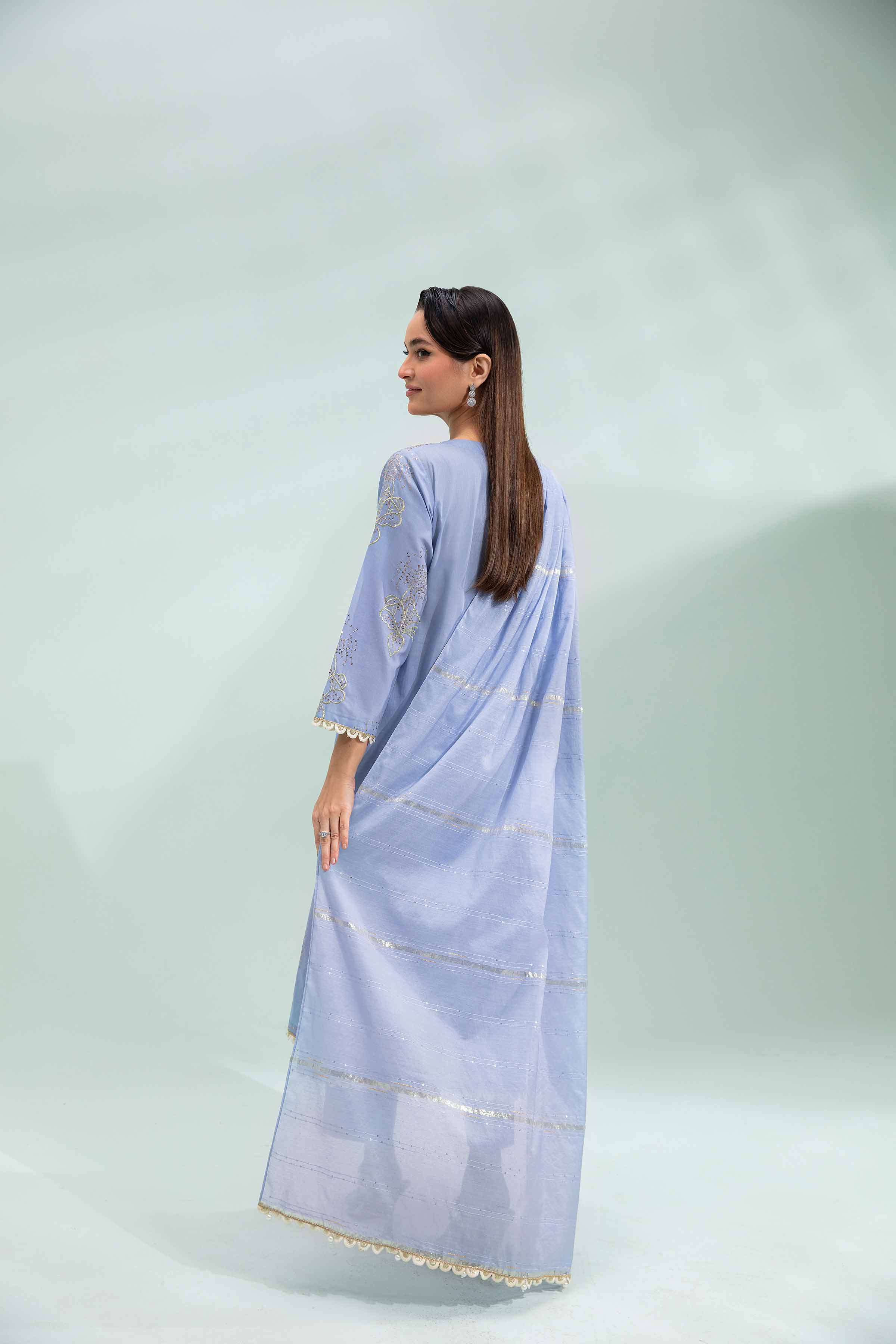 2 Piece Unstitched Fancy Embroidered Summer 2024 – Nishat FPS