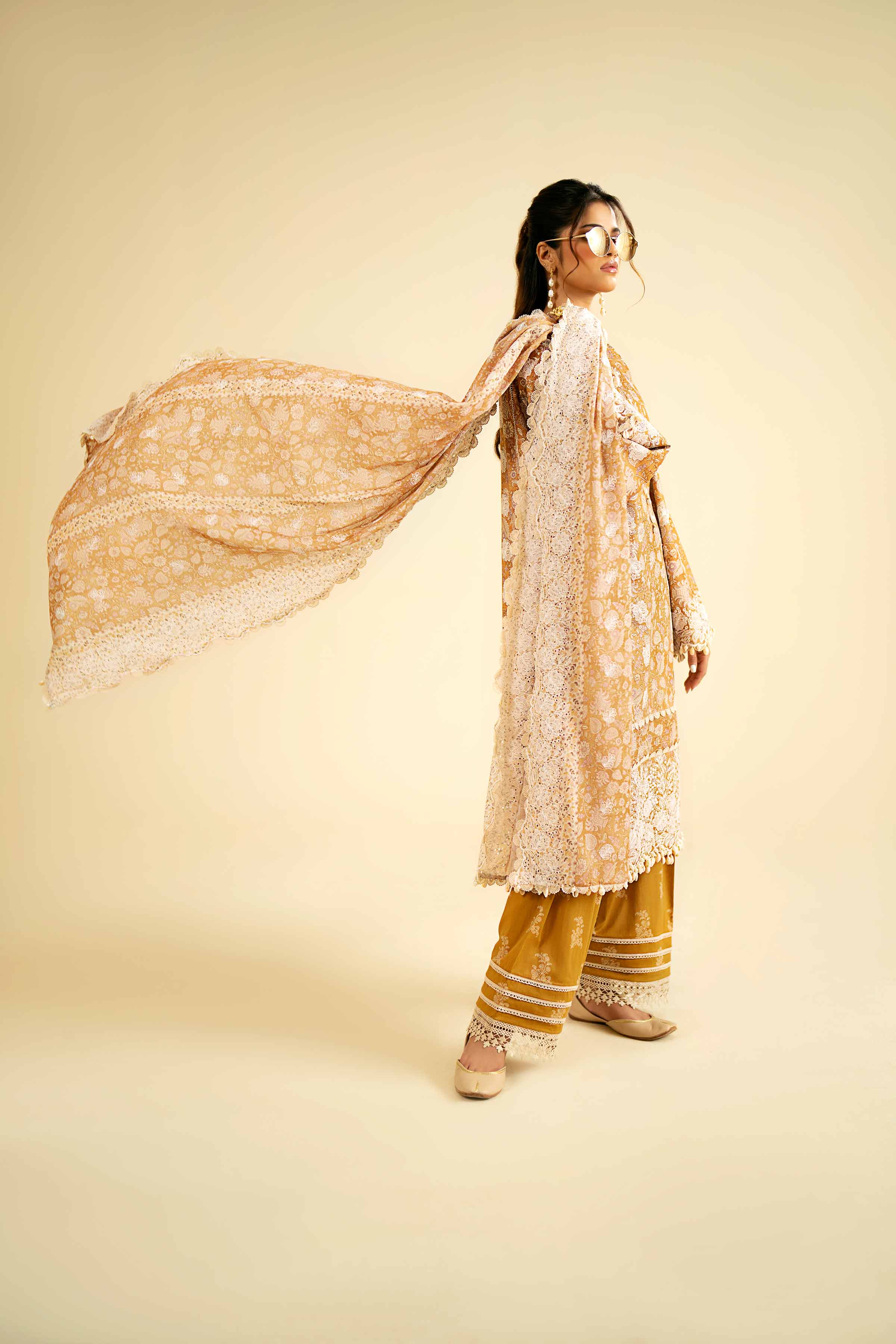 3 Piece Unstitched Digital & Paste Printed Embroidered Summer 2024 ...