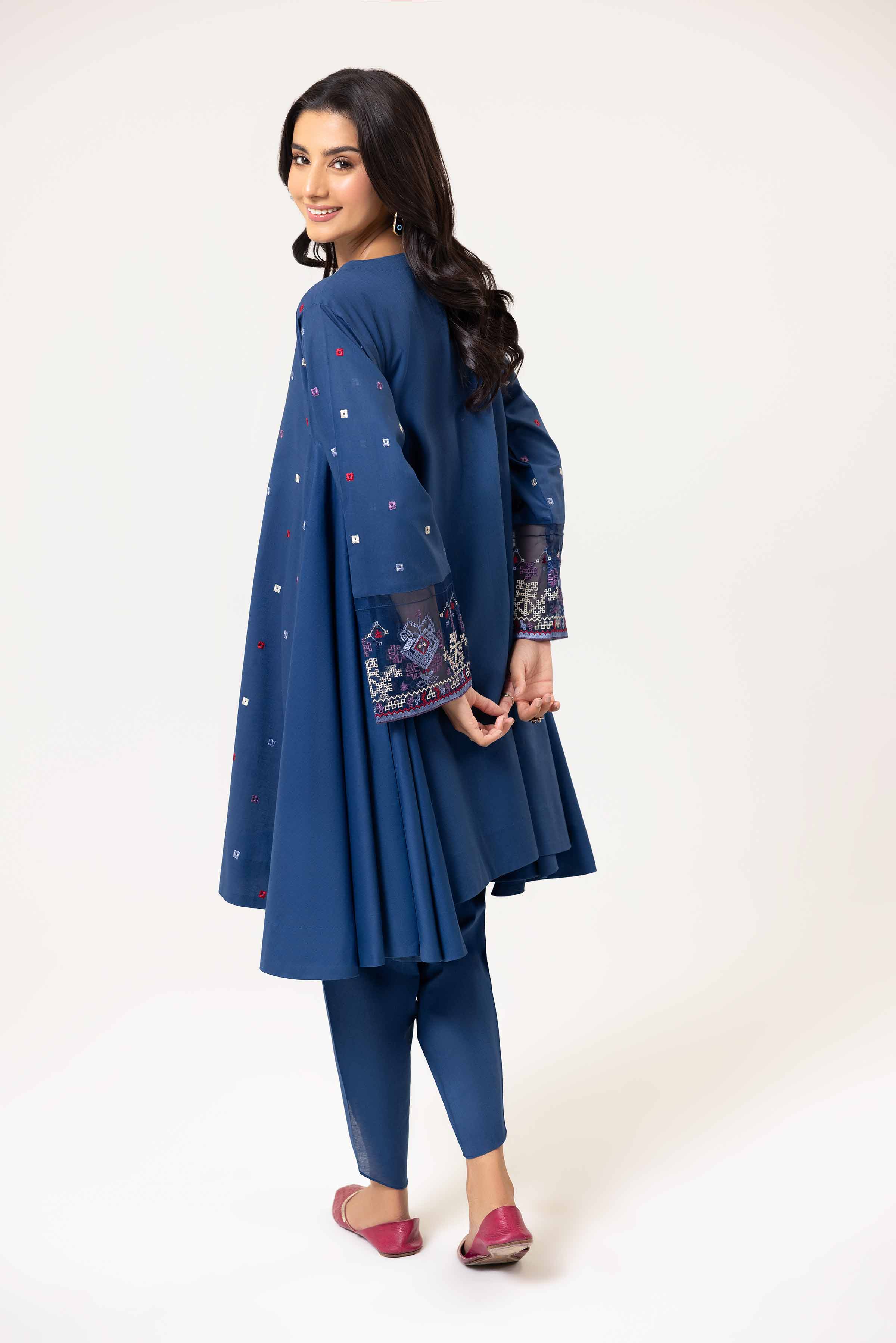 2 Piece Unstitched Dye Embroidered Fall Summer Collection 2024 – Nishat FPS
