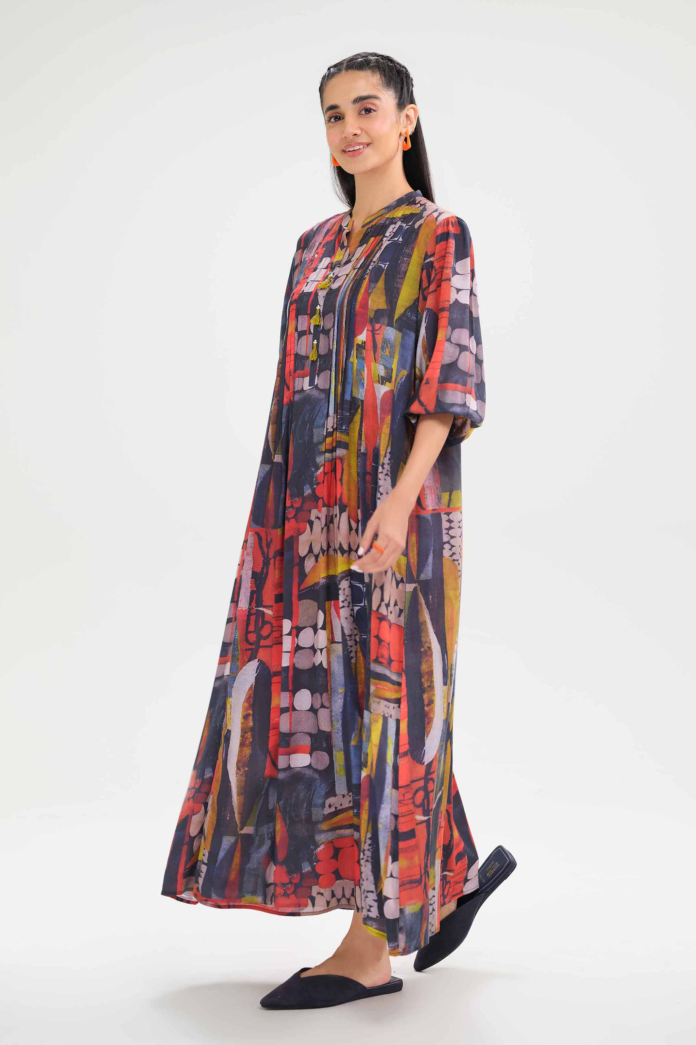 Pret 1 Piece Printed Dress – Nishat FPS