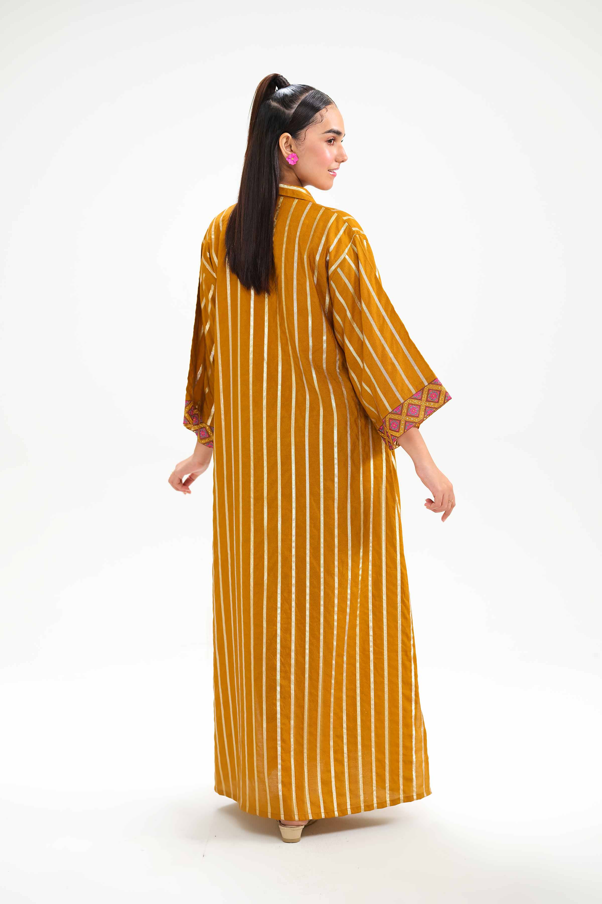 Pret 1 PC Printed Embroidered Dress – Nishat FPS