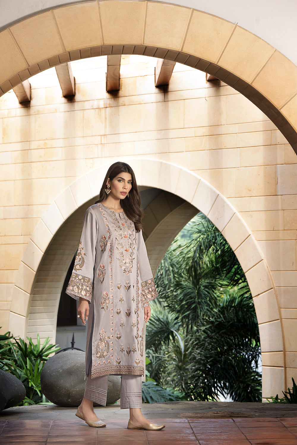 2PC Unstitched Embroidered Winter Collection 2022 Nishat Linen – Nishat FPS