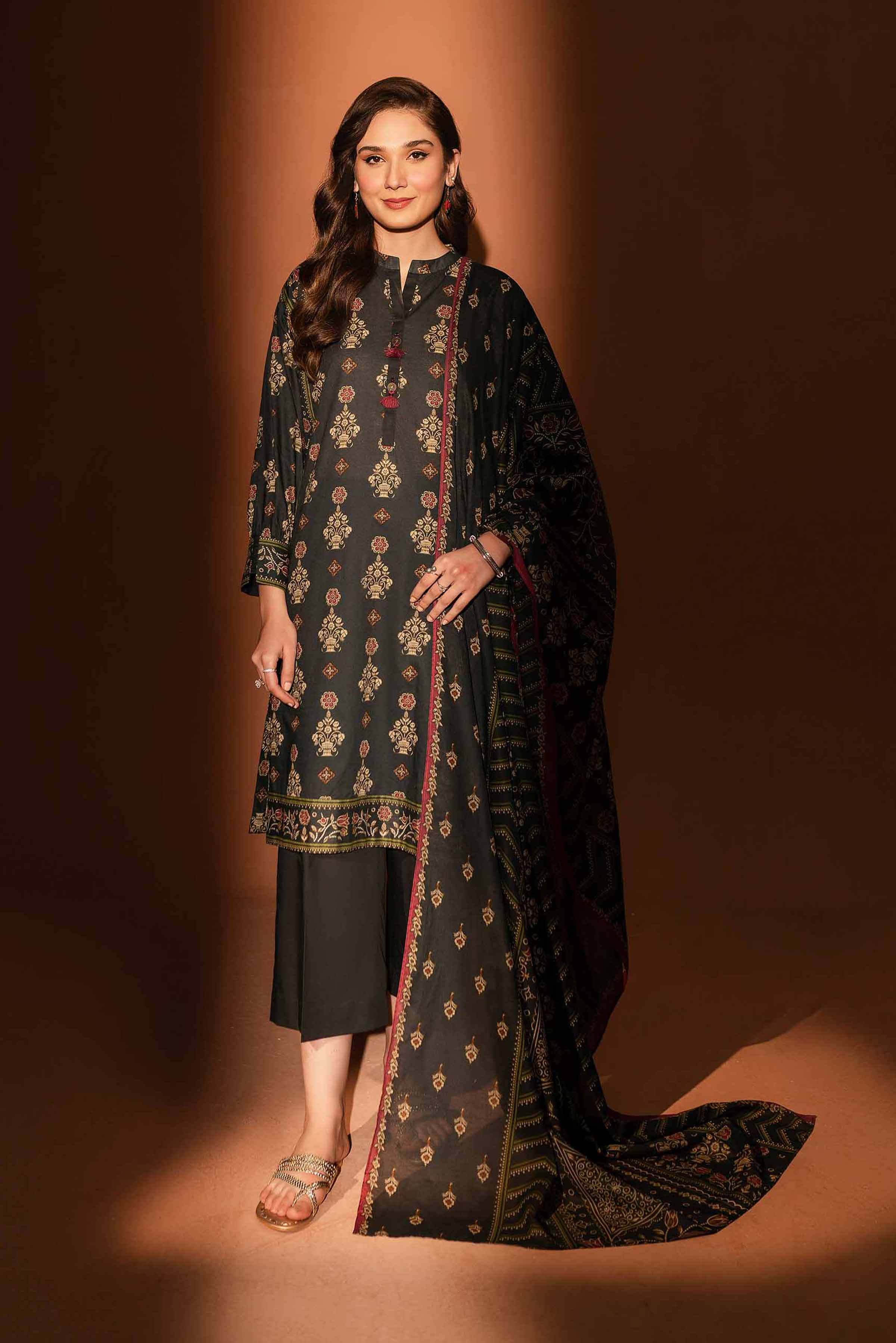 3 Piece Unstitched Printed Summer Collection 2023 – Nishat FPS
