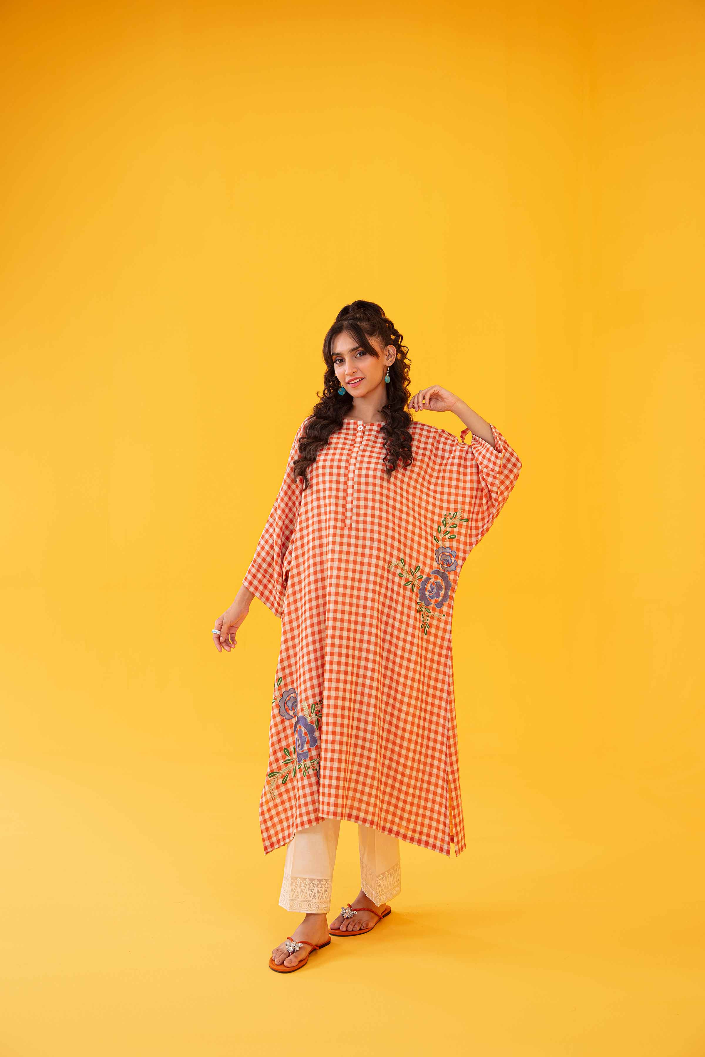 1PC Printed Embroidered Stitched Dress Nishat Outlet – Nishat FPS