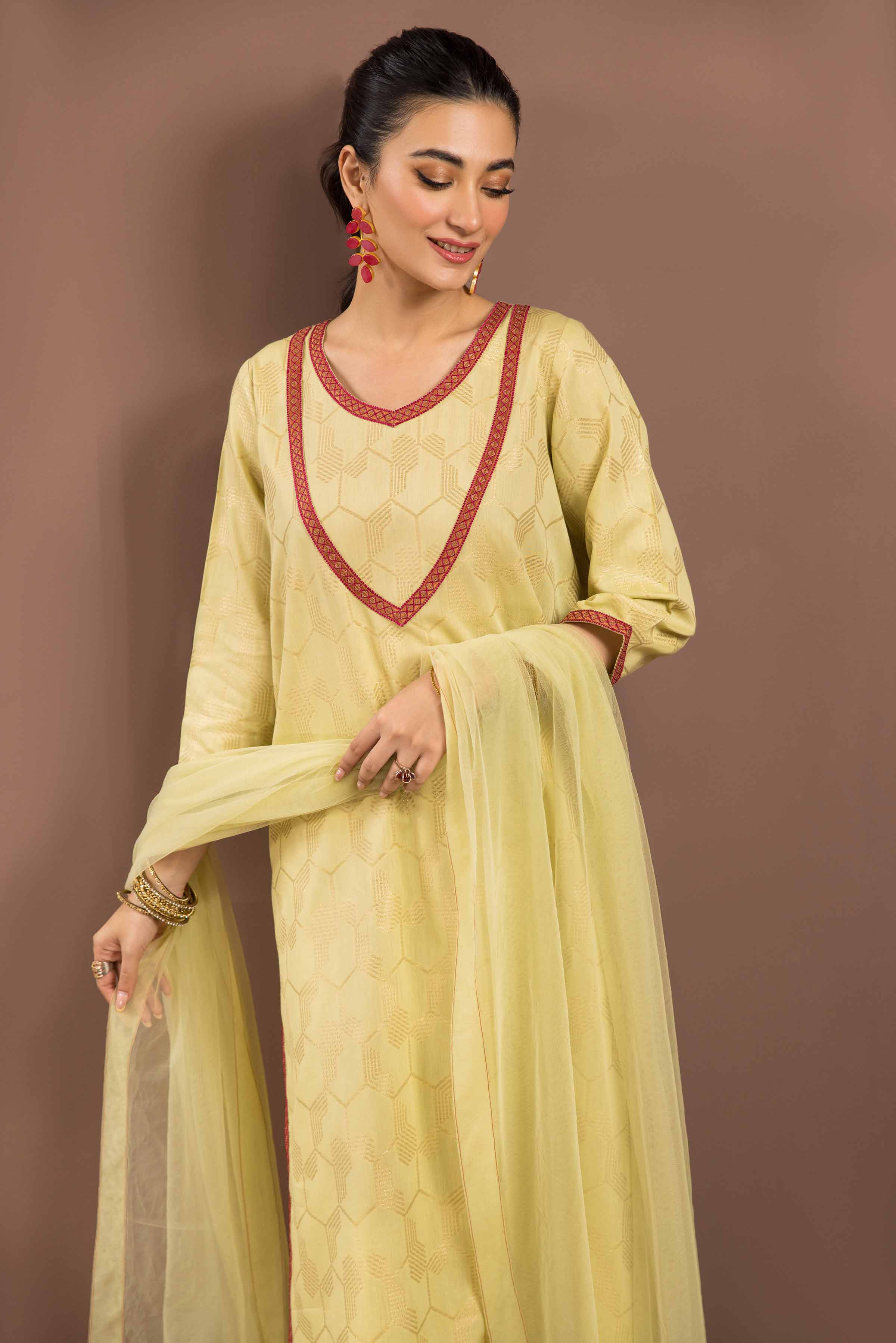 2PC Embroidered Stitched Suit Nishat Outlet – Nishat FPS