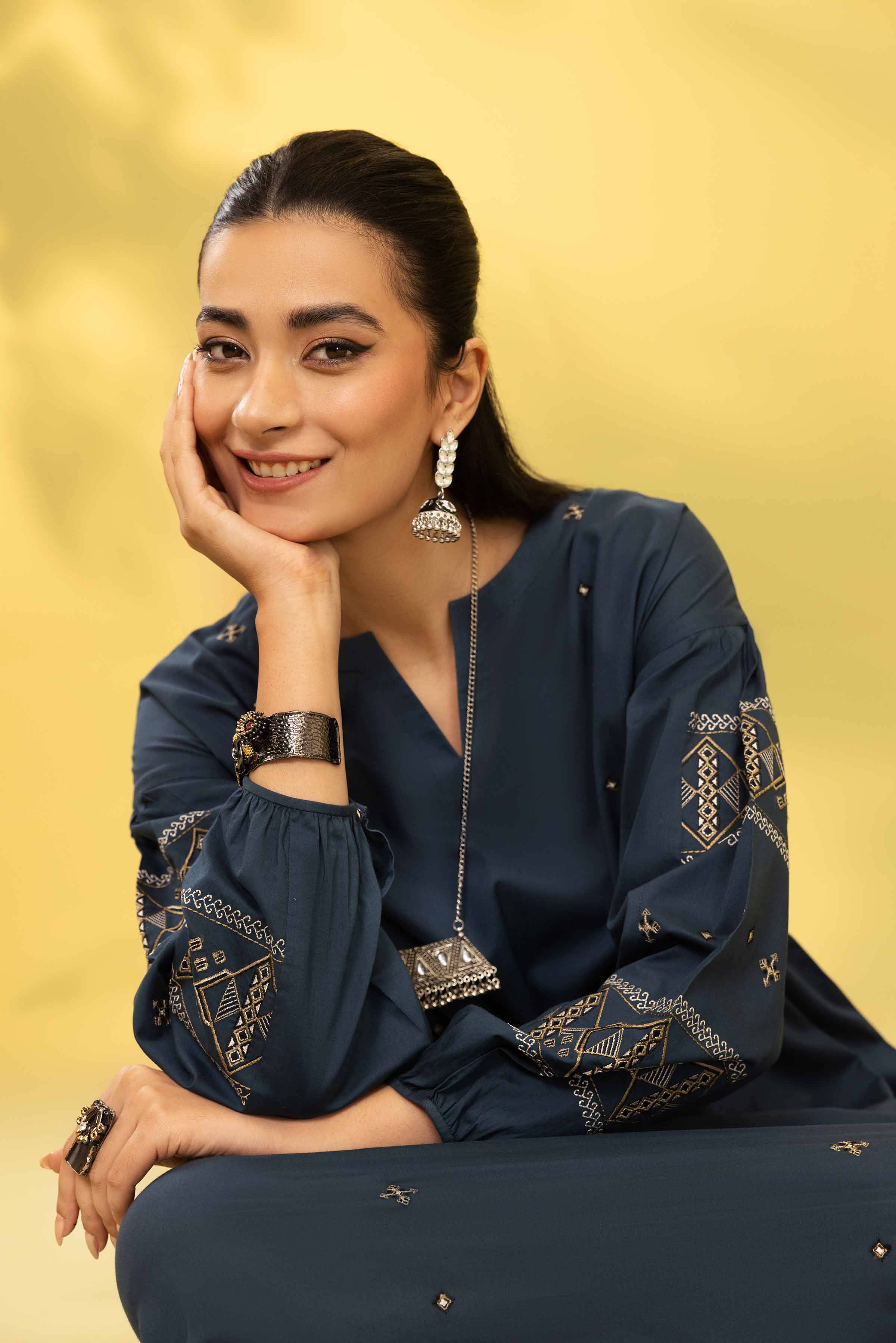 1PC Embroidered Stitched Dress Nishat – Nishat FPS