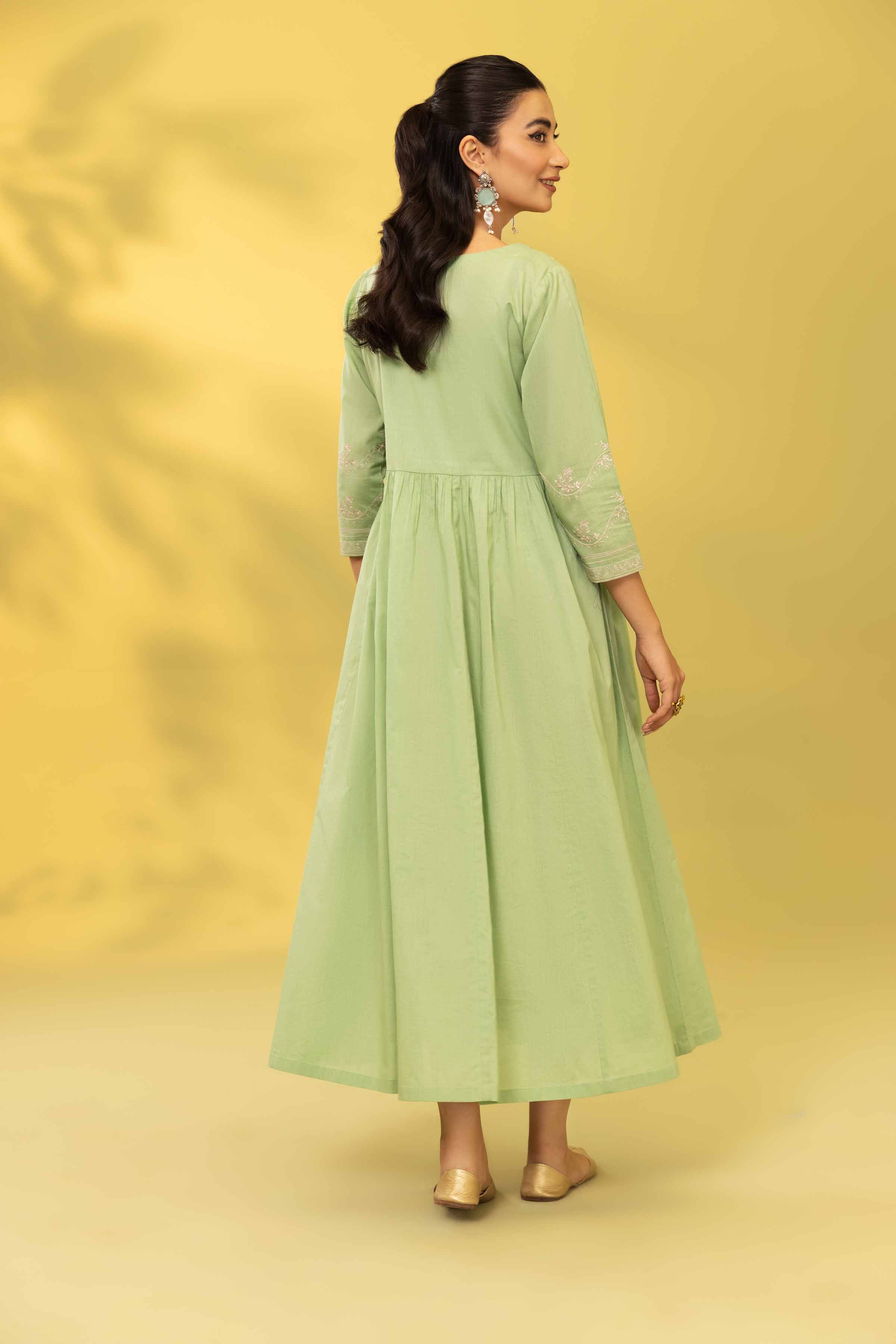 1PC Embroidered Stitched Dress Nishat – Nishat FPS