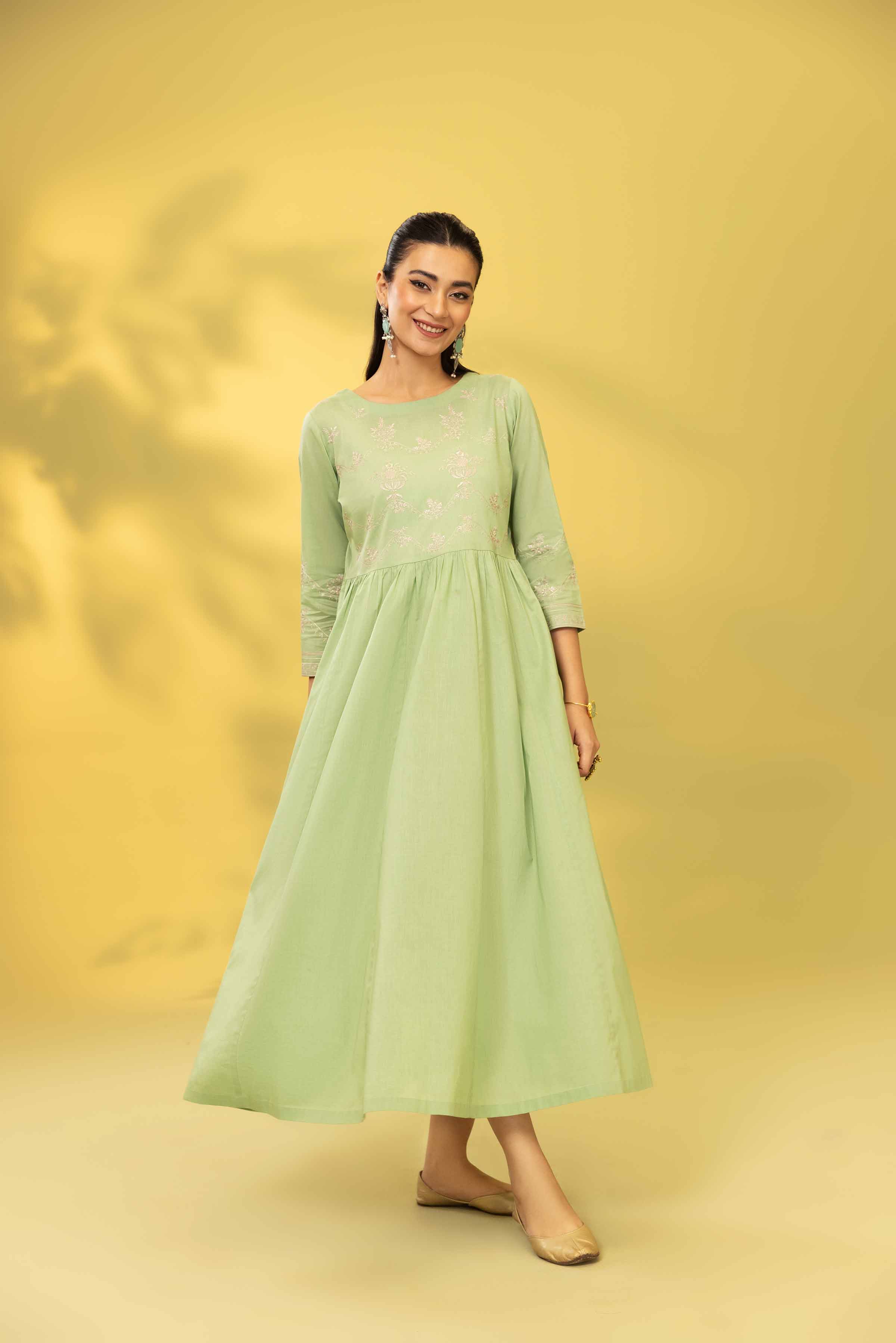 1PC Embroidered Stitched Dress Nishat – Nishat FPS