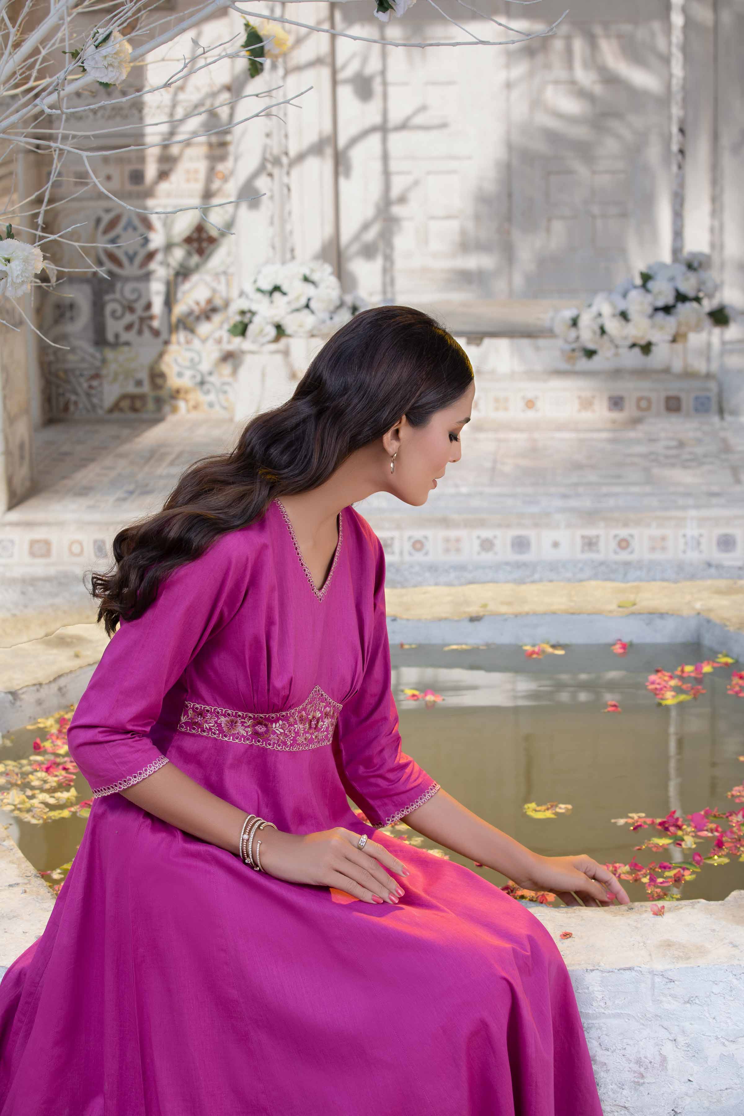 Embroidered Dress- PS23-49 – Nishat FPS